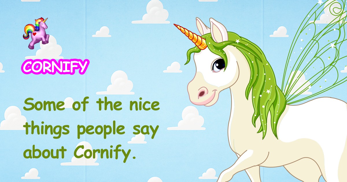 What people say about Cornify | Cornify