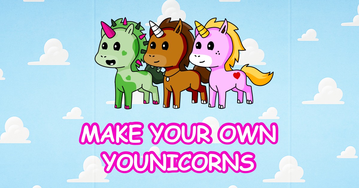Design your own unicorns | Cornify