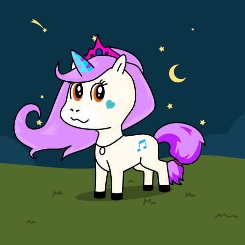 Shiny the unicorn