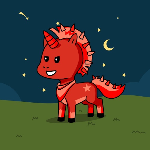 Devil Thorn the unicorn