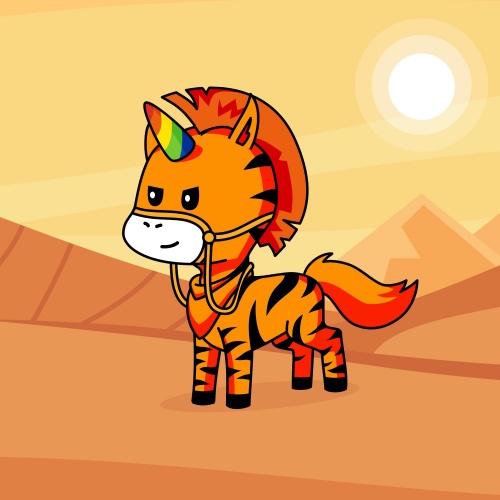 Tiger the unicorn
